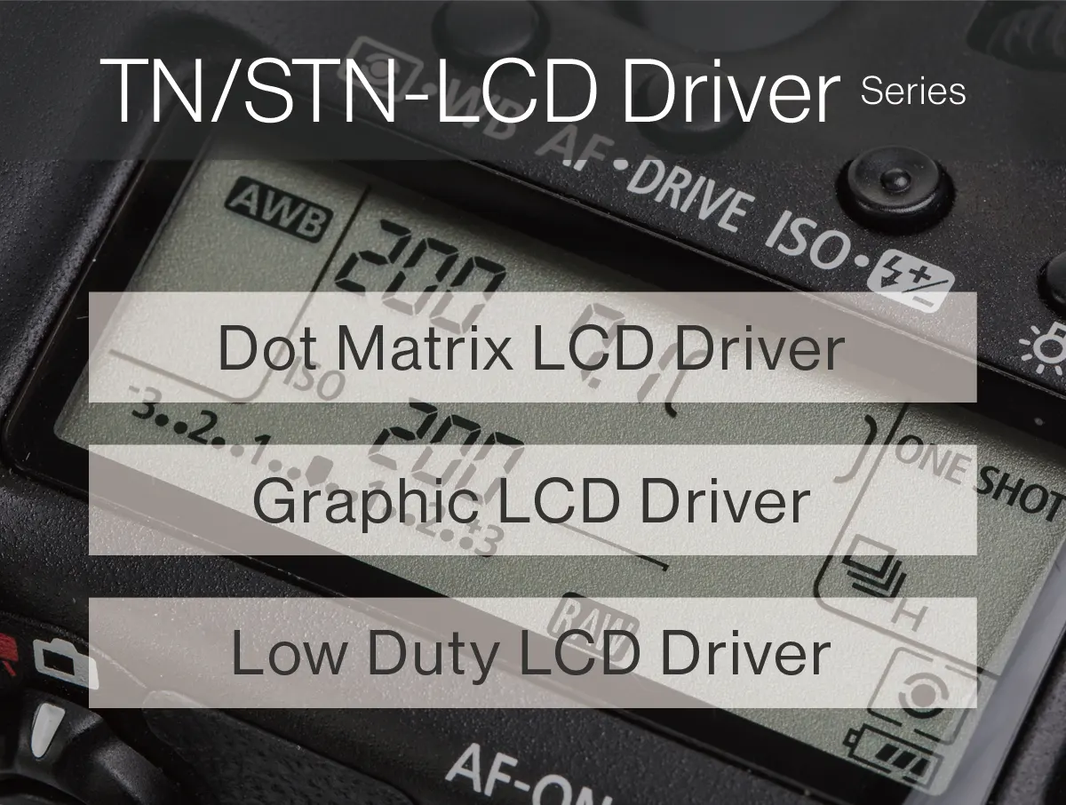 Controller Drivers for Graphic LCD