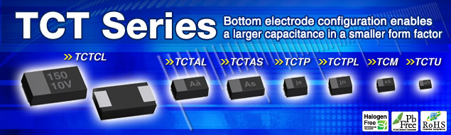 TCT Series of bottom electrode tantalum capacitors | 羅姆半導體集團 - ROHM ...